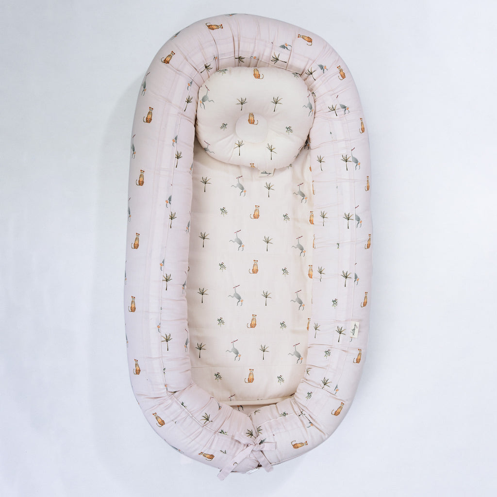 Monkey Cheetah Baby Nest Set